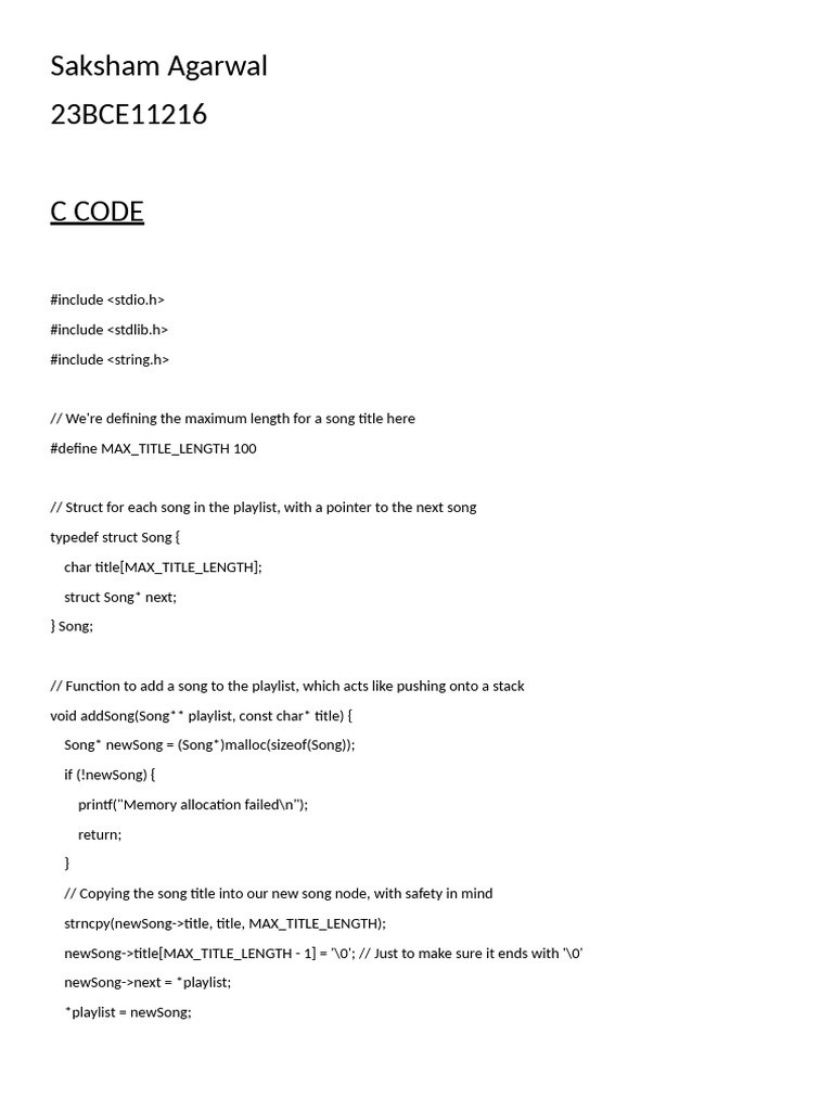 23bce11216 Dsa Challenging Task 2 | PDF