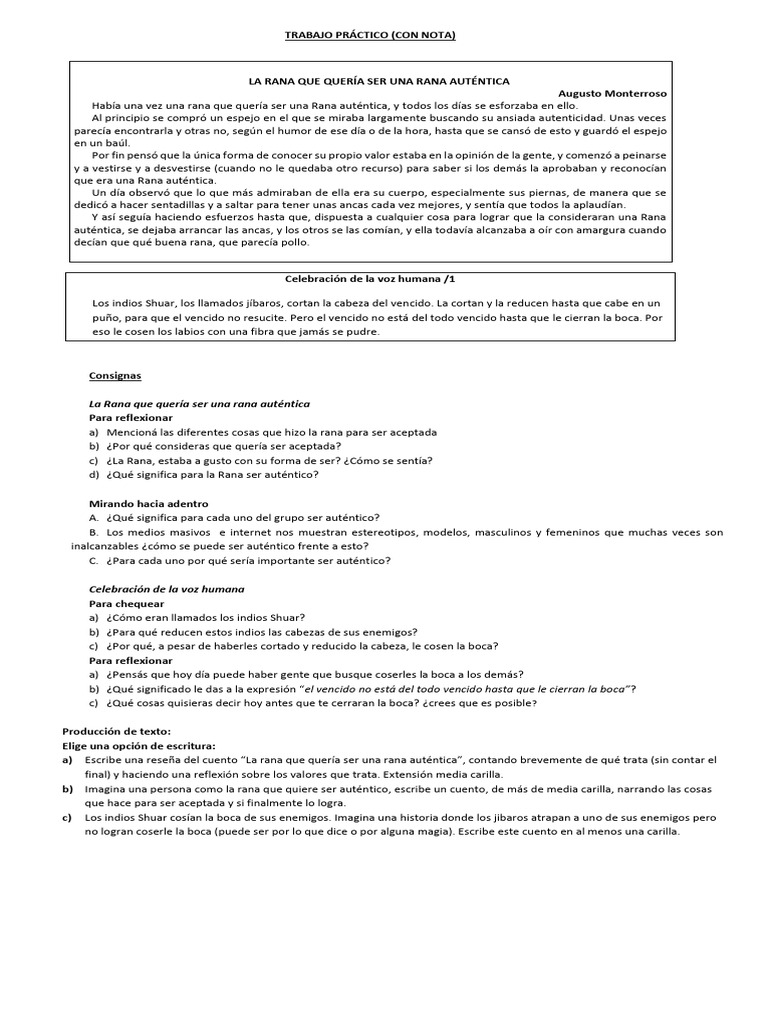 La Identidad TP Grupal | PDF