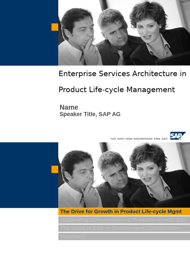 ESA for Product Life-Cycle Growth | PDF | Product Lifecycle | Analytics
