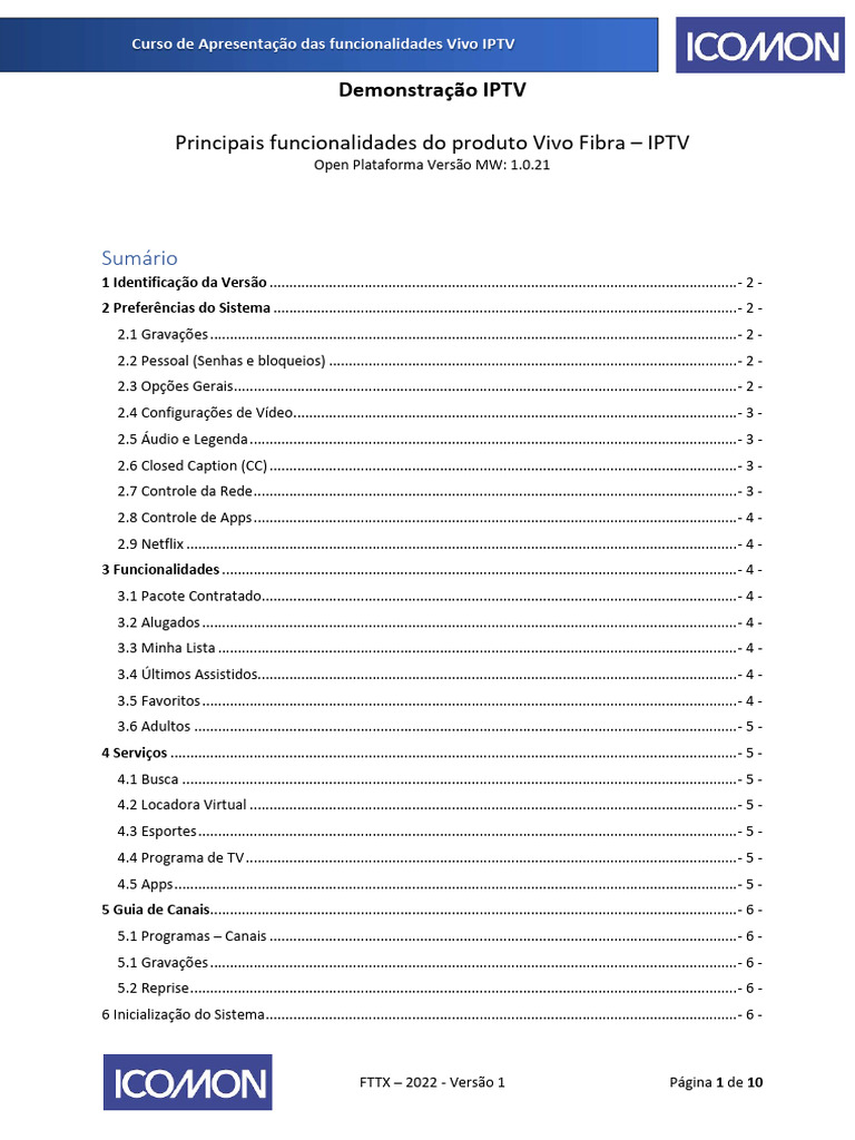 31 - Apresentacao Iptv v1.1 | PDF