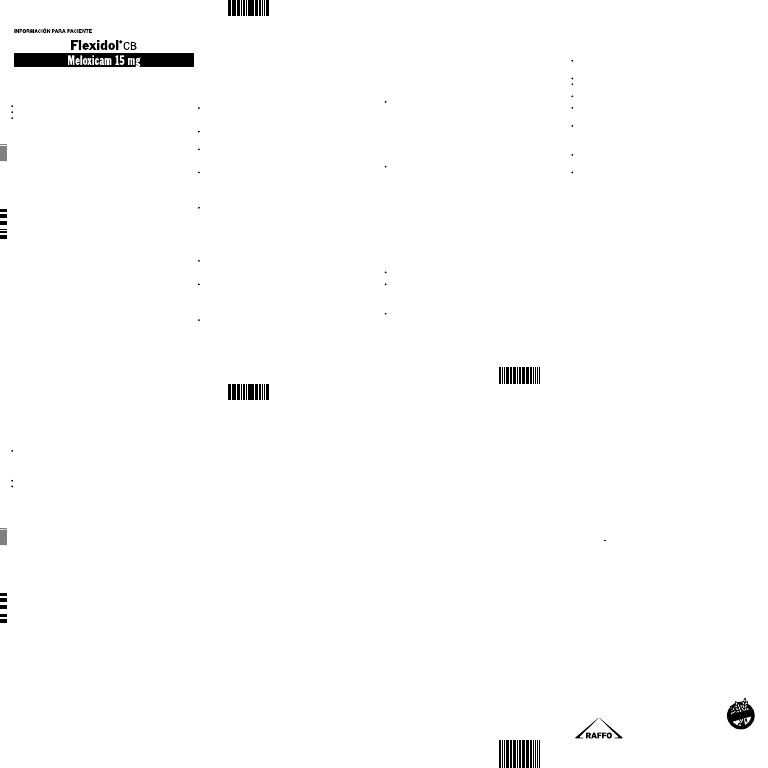 FLEXIDOL CB Prospecto para Pacientes RAFFO | PDF