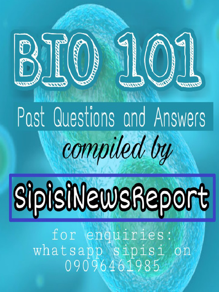 Bio 101 Past Q & A | PDF