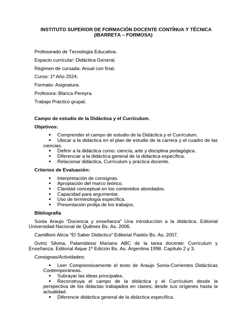 TP Exposición-Aporte de Autoes Didactica | PDF