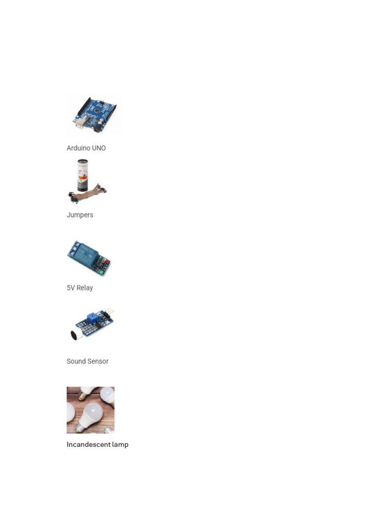 Smart Clap Switch Using Arduino - Copy | PDF