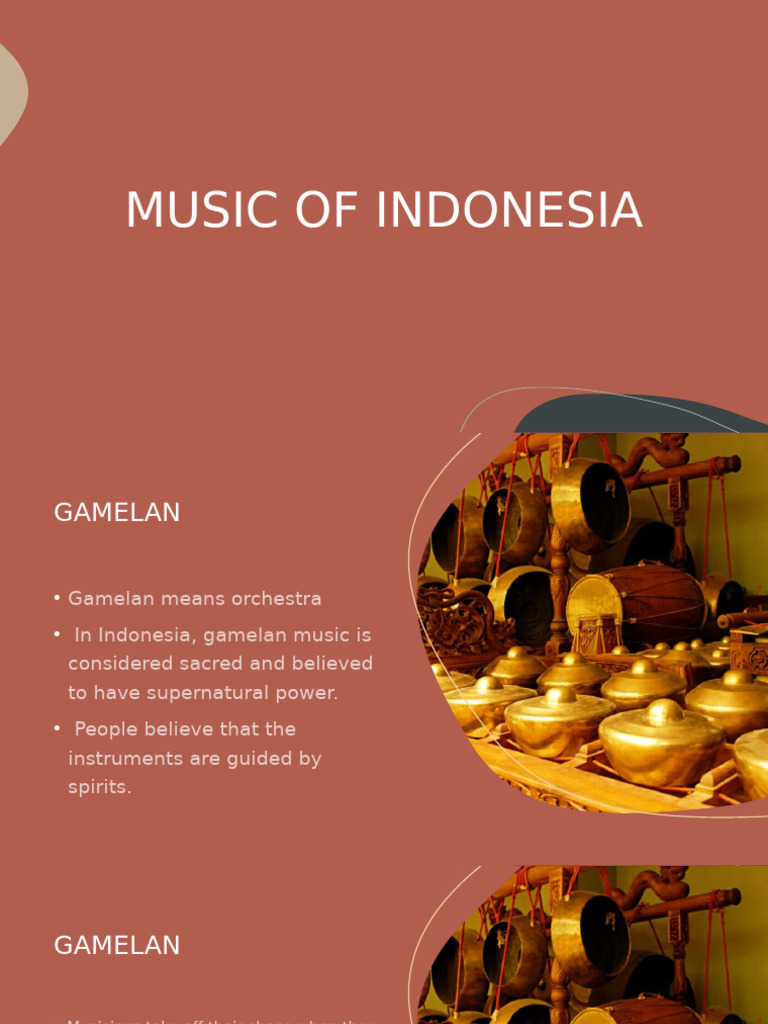 Music of Indonesia | PDF