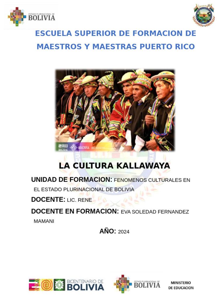 Cultura Kallawaya | PDF