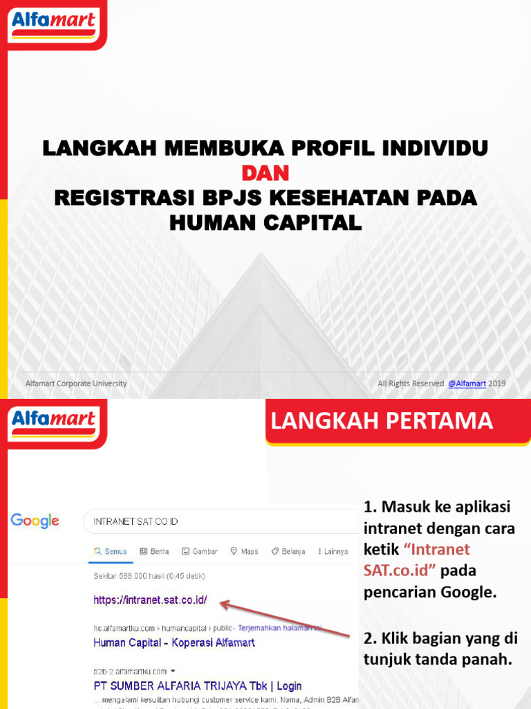 Langkah Registrasi Bpjs Kesehatan Pada Human Capitan | PDF