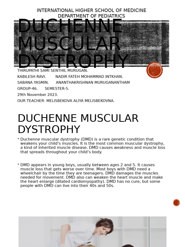 Duchenne Muscular Dystrophy | PDF
