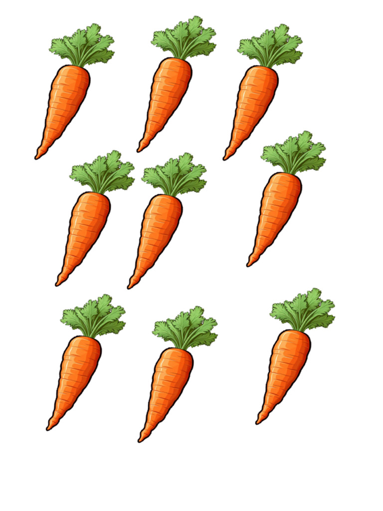 Carrots Cut Outs | PDF