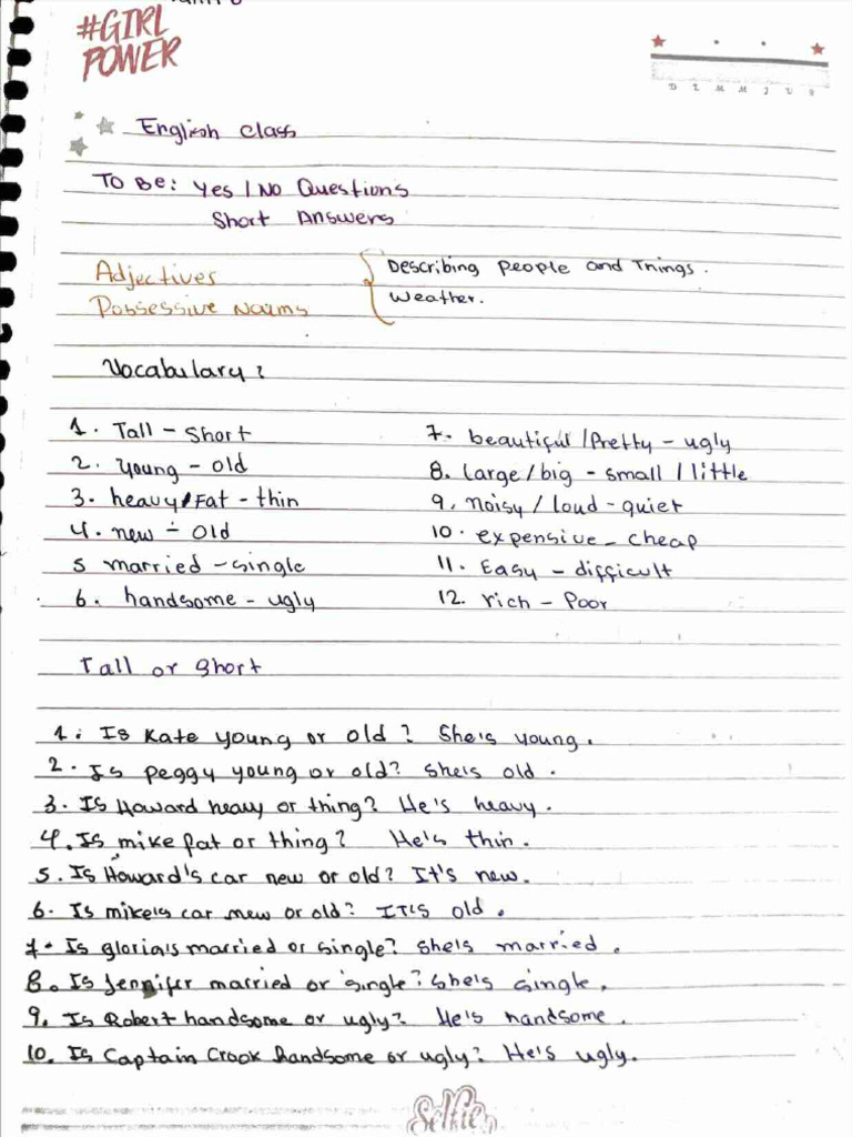 Unit 6 English Class Pdf