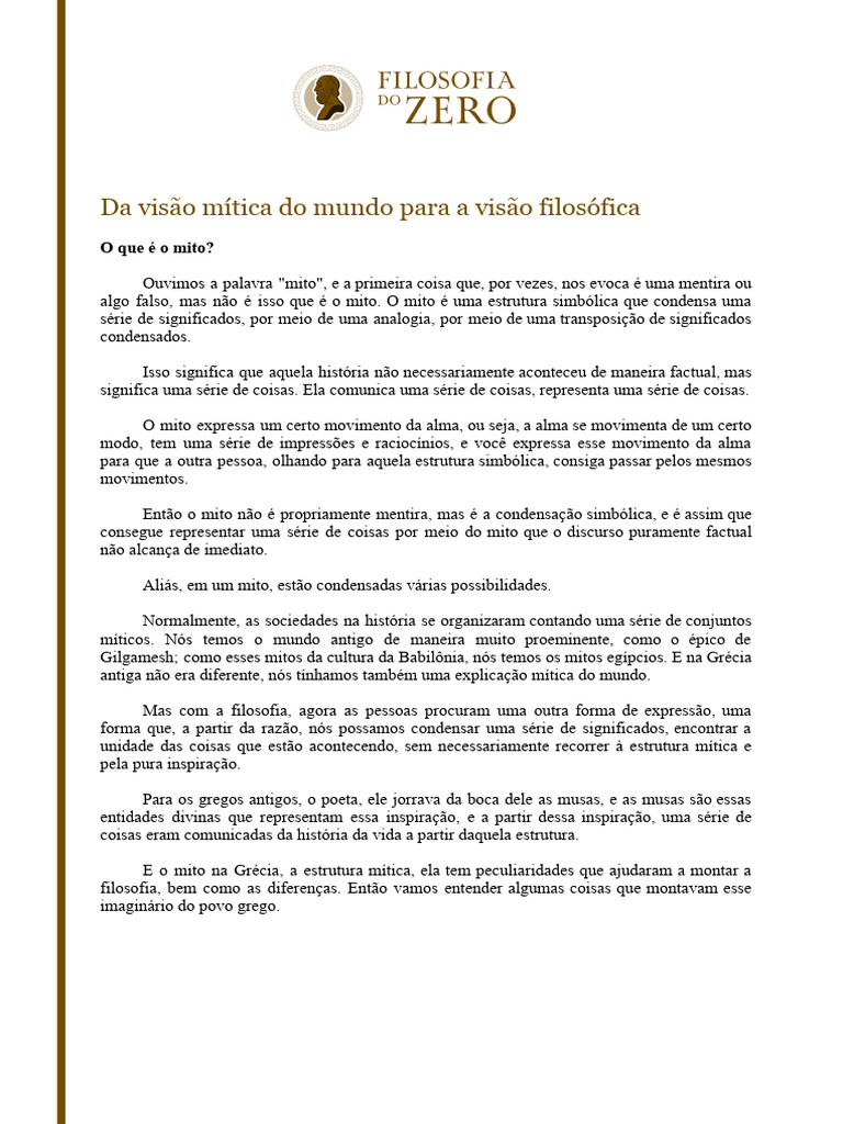 Filosofia Do Zero | PDF