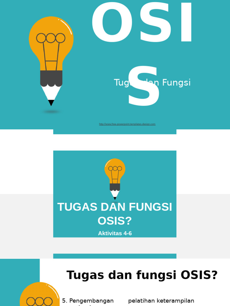P5 OSIS Tugas Dan Fungsi | PDF