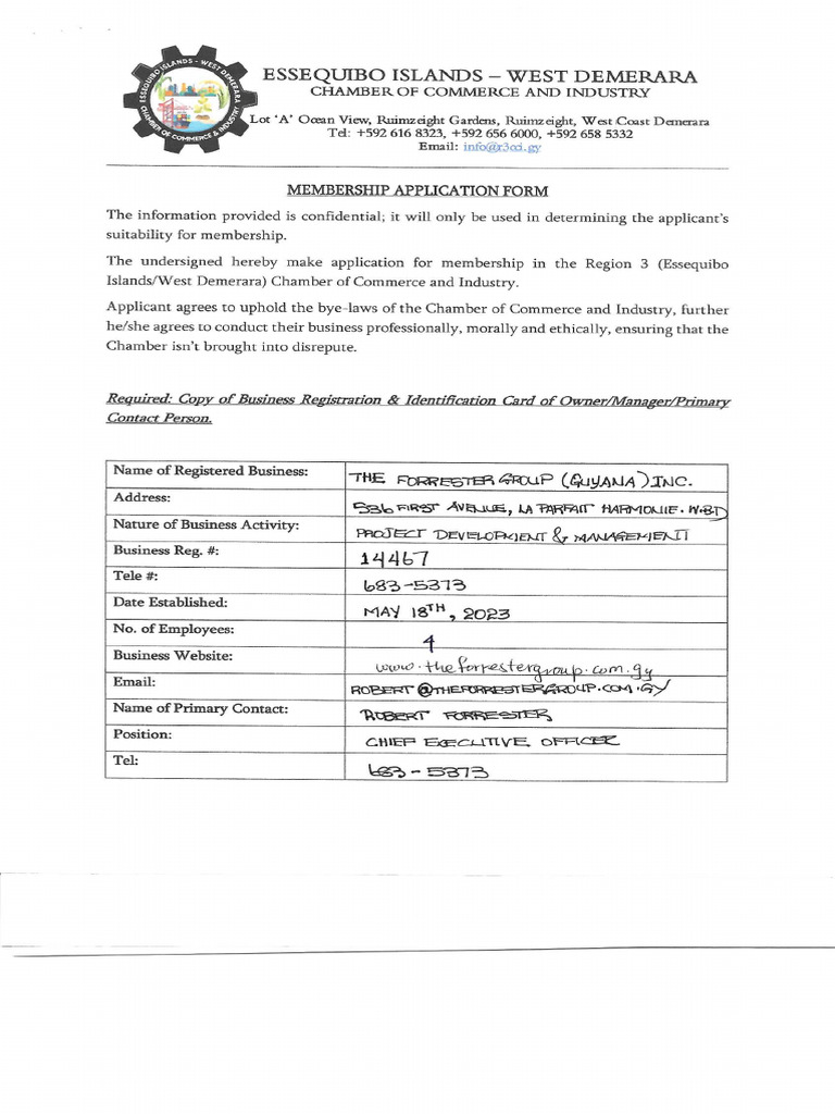 Membership Application | PDF
