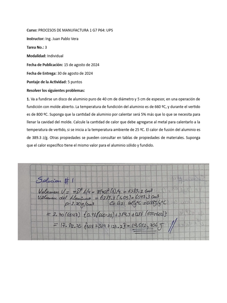 Tarea 3 TPM 1 | PDF | Home & Garden | Science & Mathematics