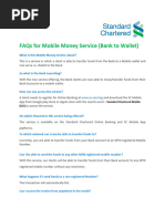 Ewallet From FNB Namibia: Frequently Asked Questions | PDF