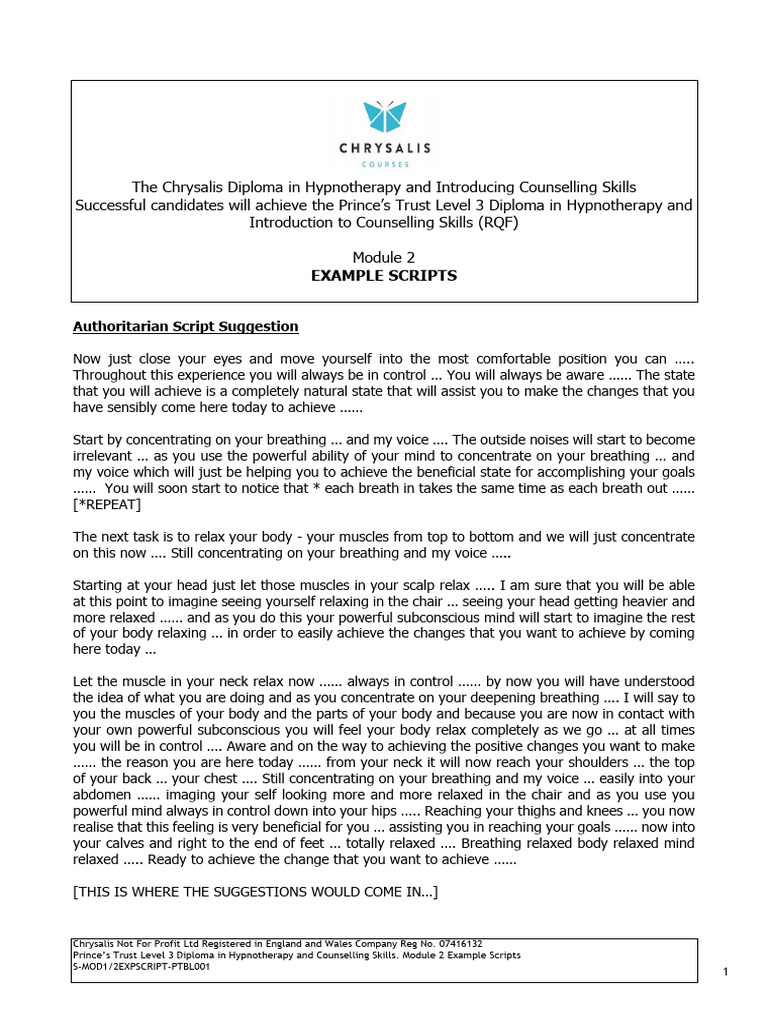 BL - Module 2 - Example Scripts | PDF