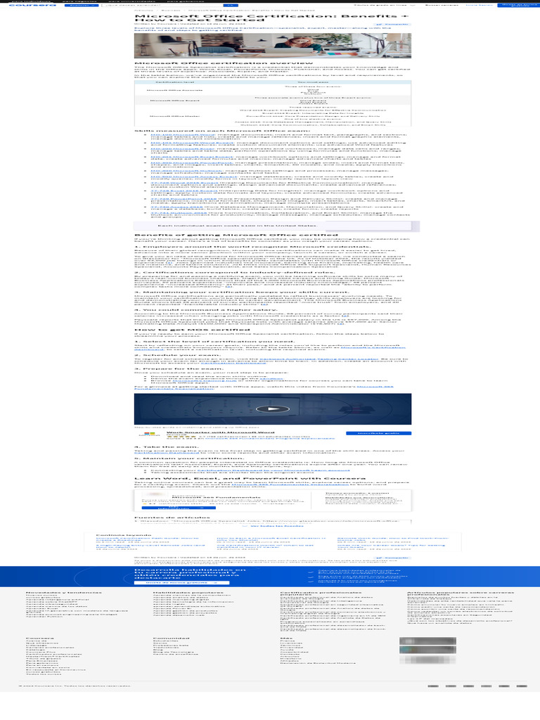 Microsoft Office Certification - Benefits + How To Get Started ...