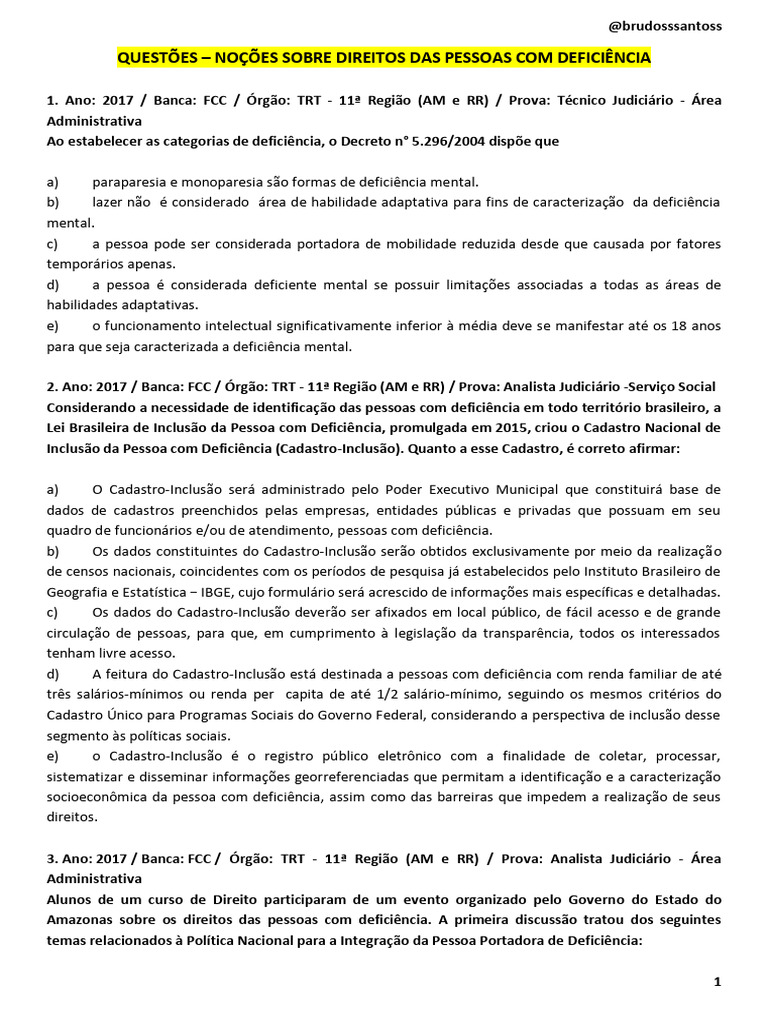 Questões NDPD | PDF