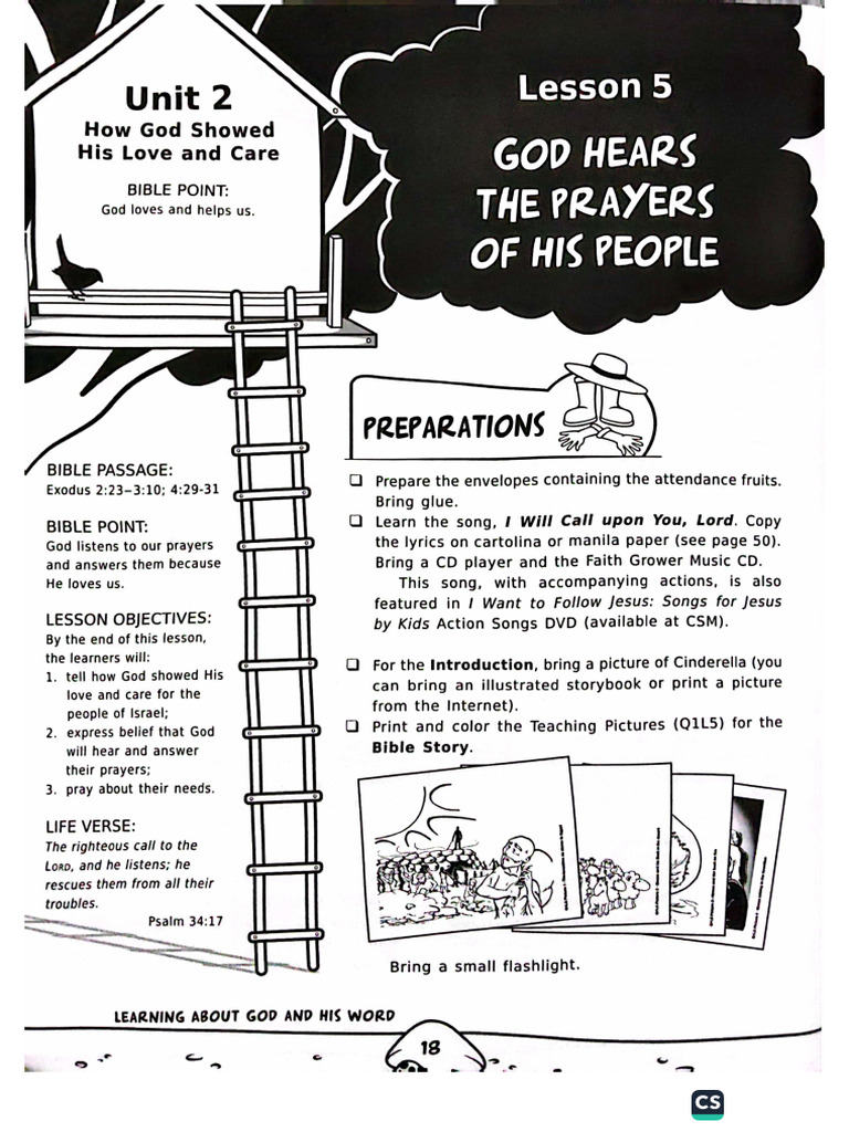 Lesson 5 God Hears The Prayer of His People | PDF