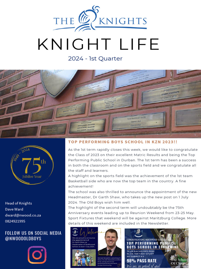 Knights Newsletter 2024 1st Quarter | PDF