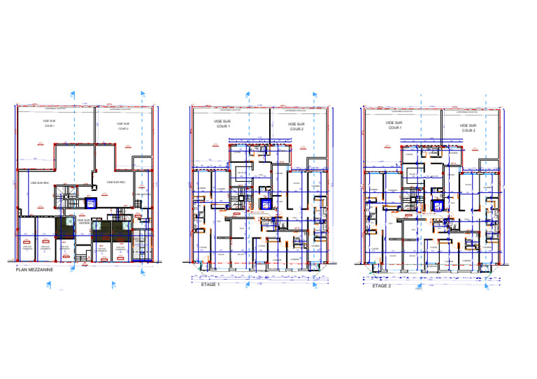 IMM ANIS-plans Archi Mezzanine 1er 2eme | PDF