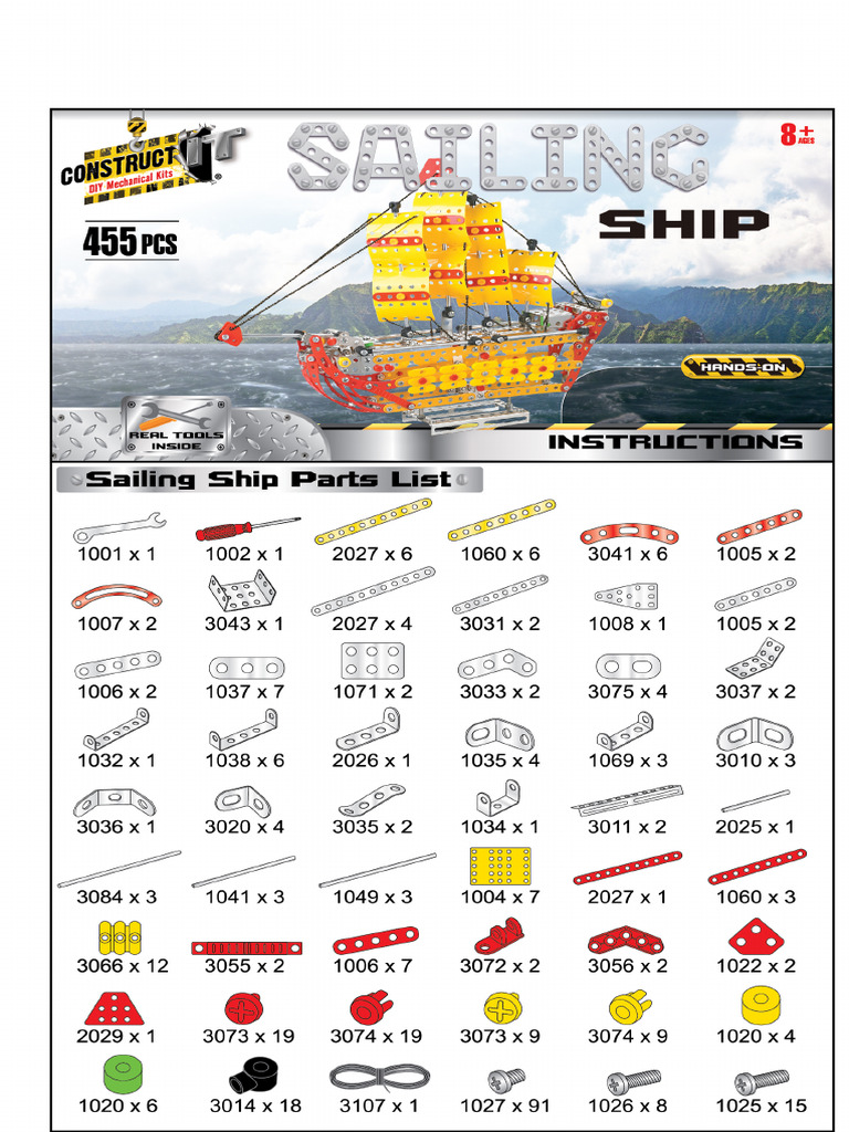 Sailing Ship Instructions3 2b9247bd 2c31 4ebf Ae9b 50d27abe9473 | PDF
