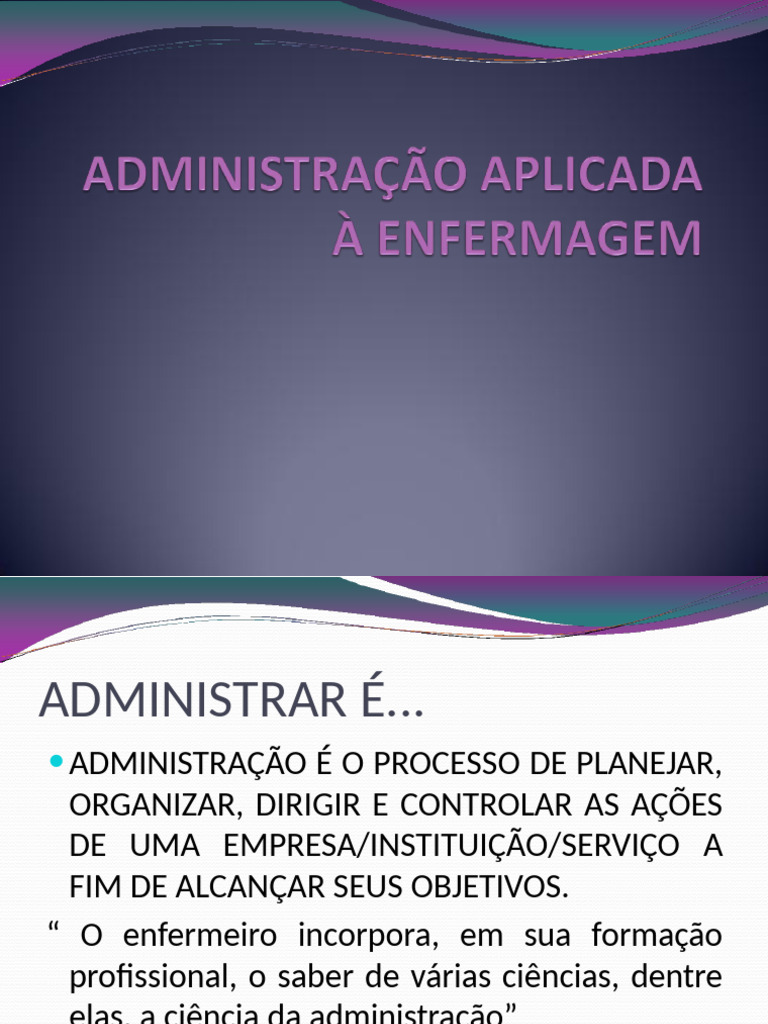 Teorias Administrativas | PDF
