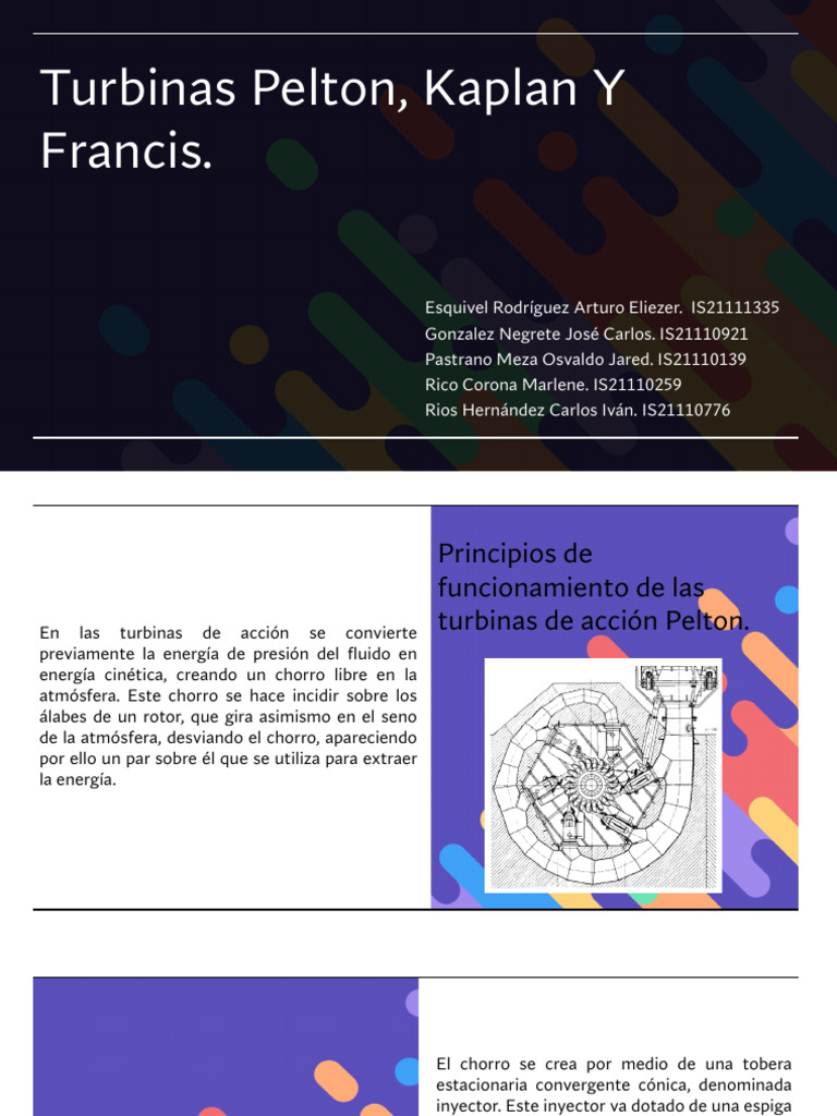 Turbinas Pelton y Kaplan | PDF