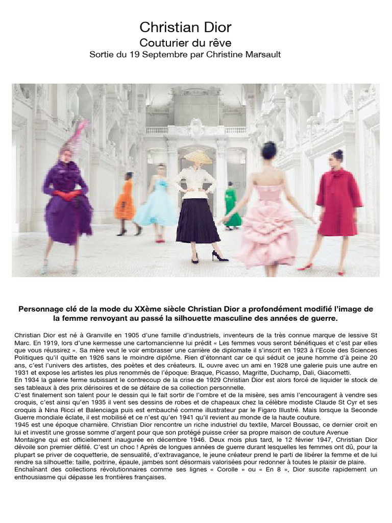 Christian Dior 19-09-2017 | PDF | Fashion Design | Fashion