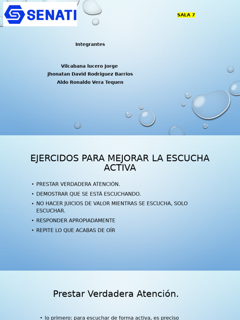 Escucha Activa | PDF