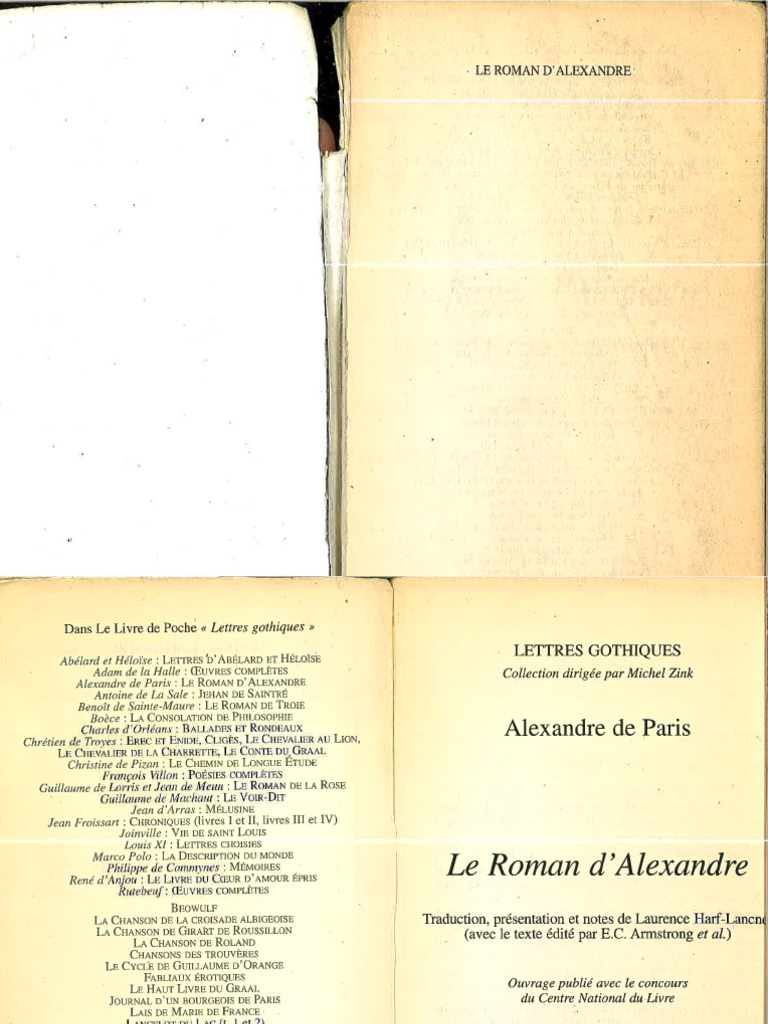 Le Roman D'Alexandre | PDF