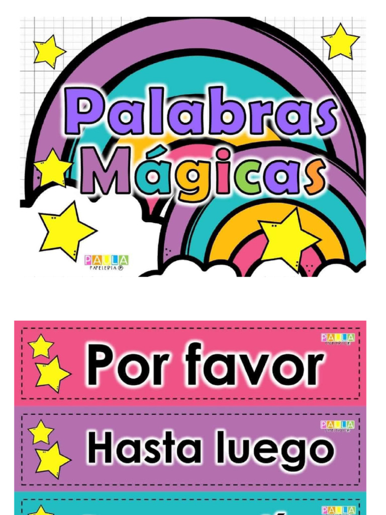 Palabras Magicas | PDF