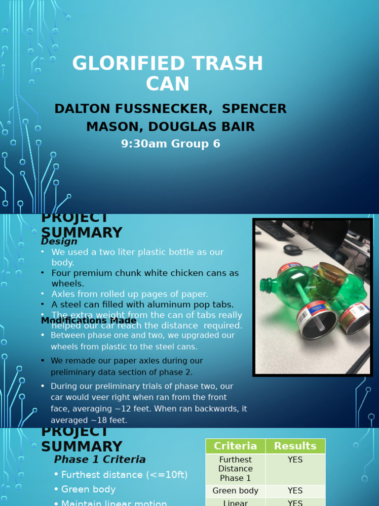 Glorified Trash Can | PDF