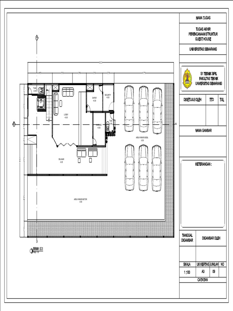 Gambar Guest House Sesuai Soal Ta Fix - Compressed | PDF