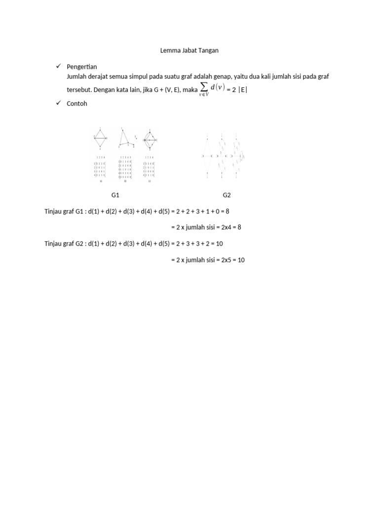 Lemma Jabat Tangan | PDF