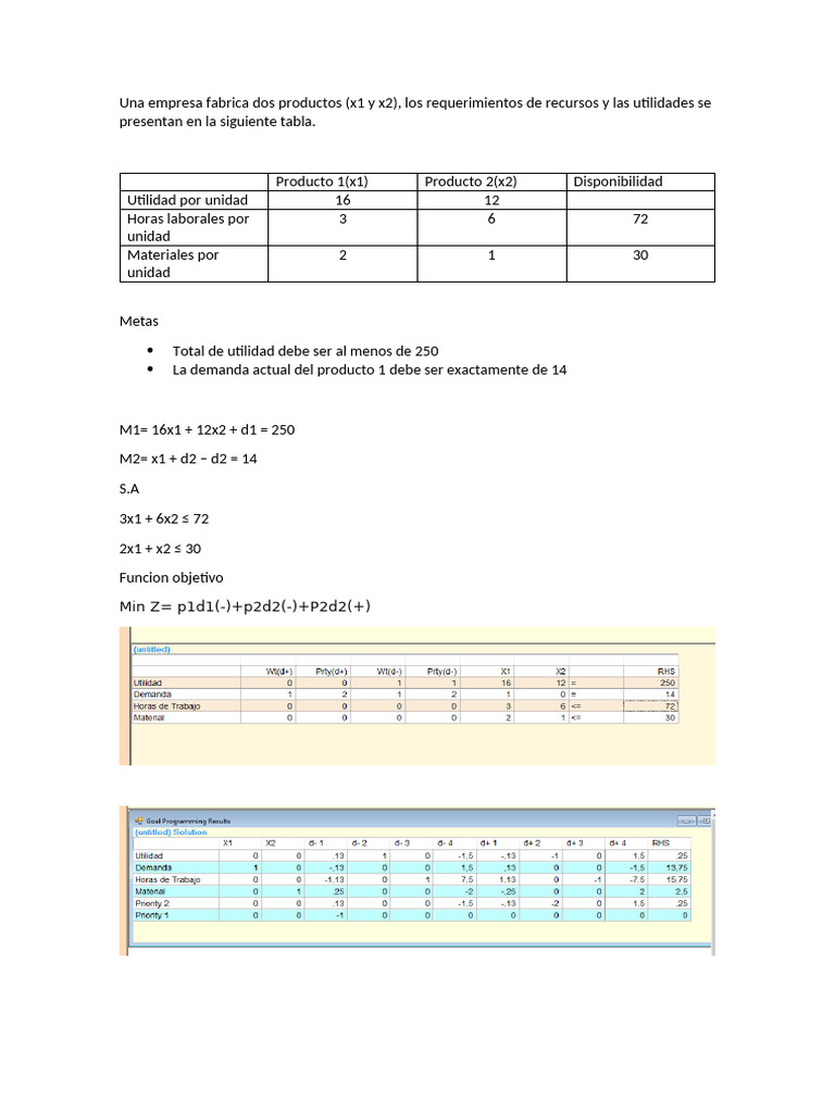 Ejercicio Pom QM | PDF