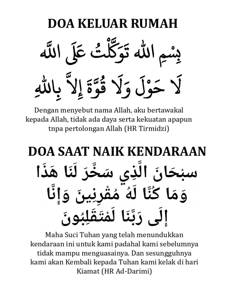 Doa Haj - Edit | PDF