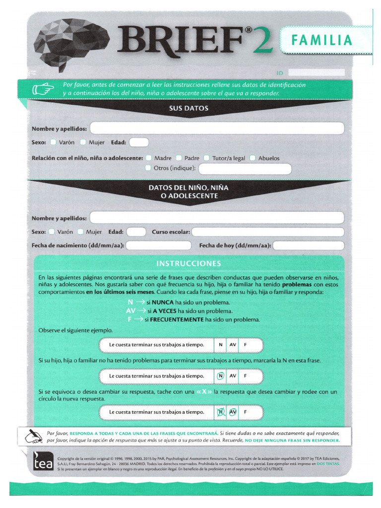 Brief 2 Familia | PDF