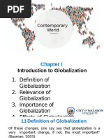 The Contemporary World | PDF