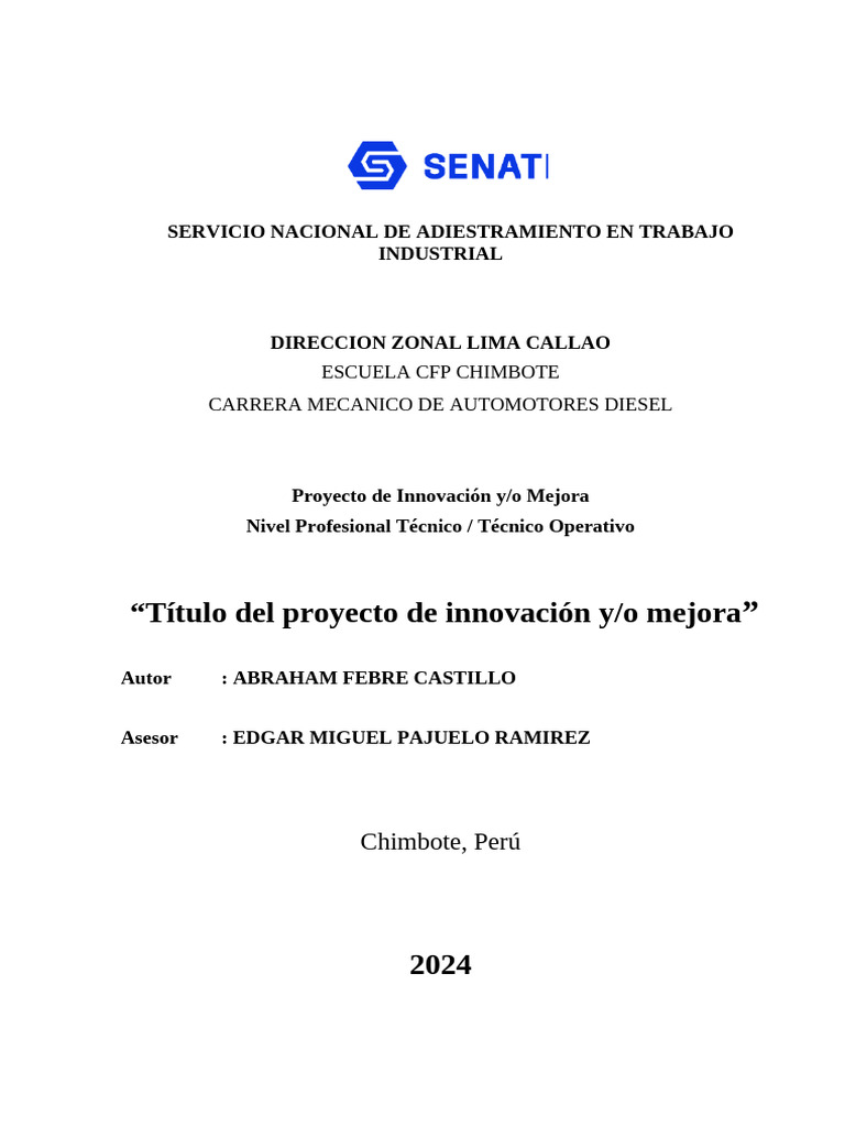 Proyecto Final | PDF