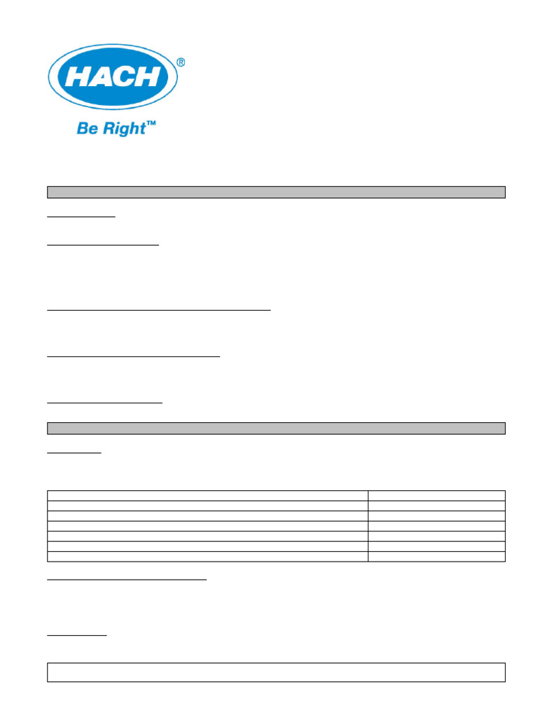 4.7 B Msds Digestion Solution HAch 21258 | PDF