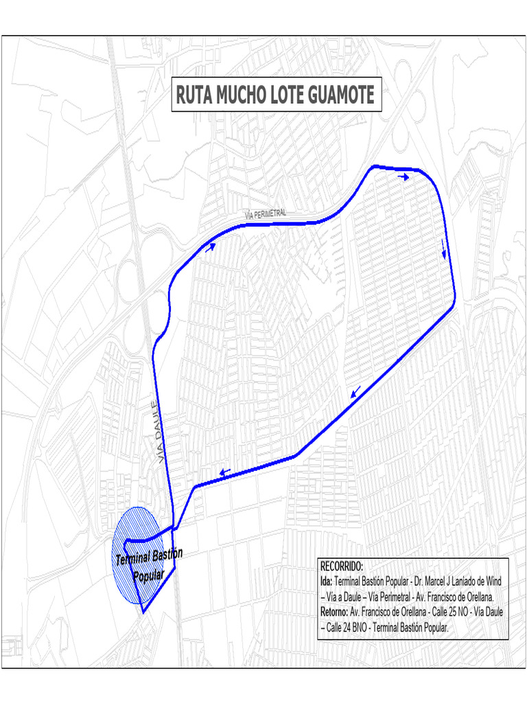 Mapa Ruta Mucho Lote Ruta Mucho Lote Guamote: Popular | PDF