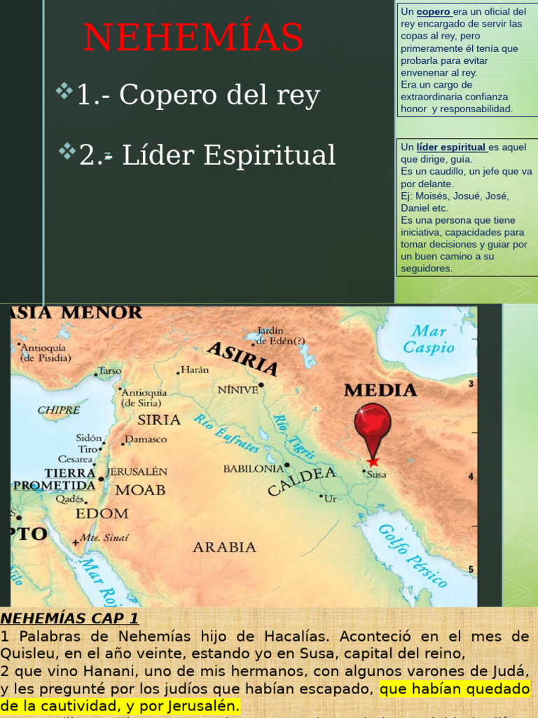 Nehemias El Lider | PDF | Profeta | Jerusalén