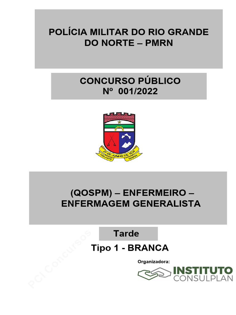 Qoaspm Enfermeiro Enfermagem Generalista | PDF