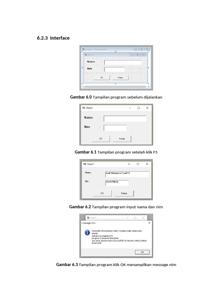 Interface Modul 6 | PDF