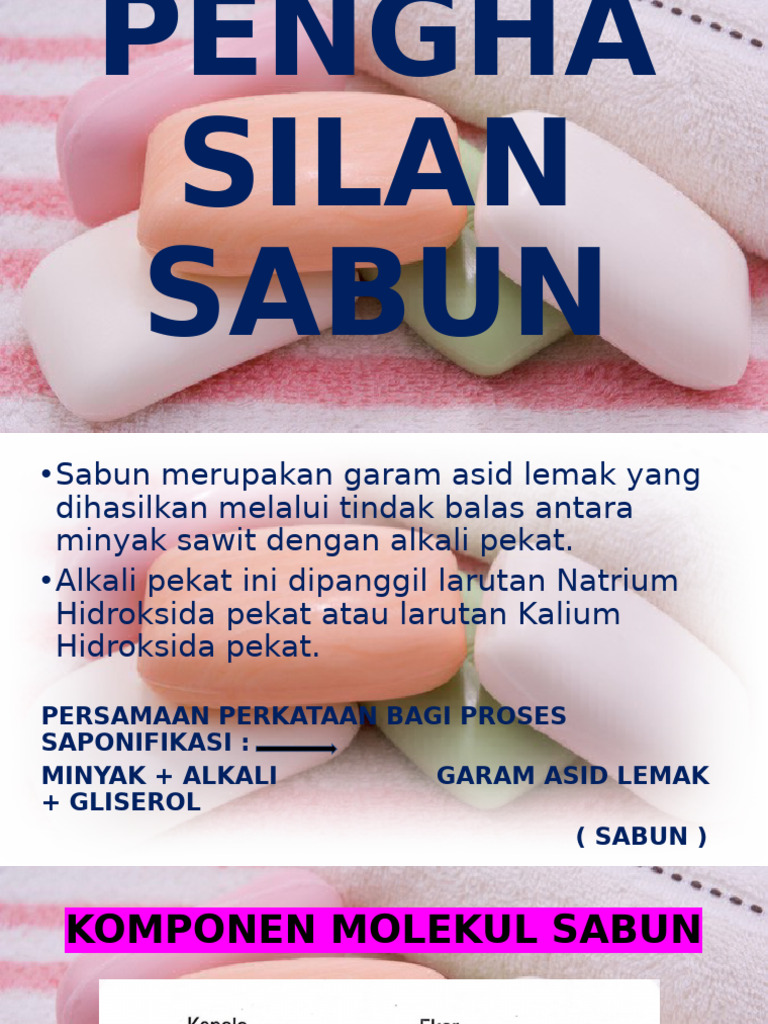 Penghasilan Sabun | PDF