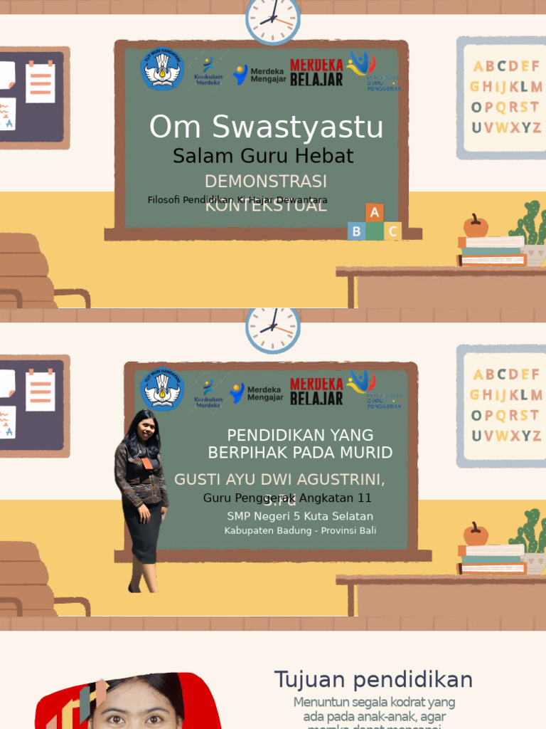 Demonstrasi Kontekstual Modul 1.1 KHD | PDF