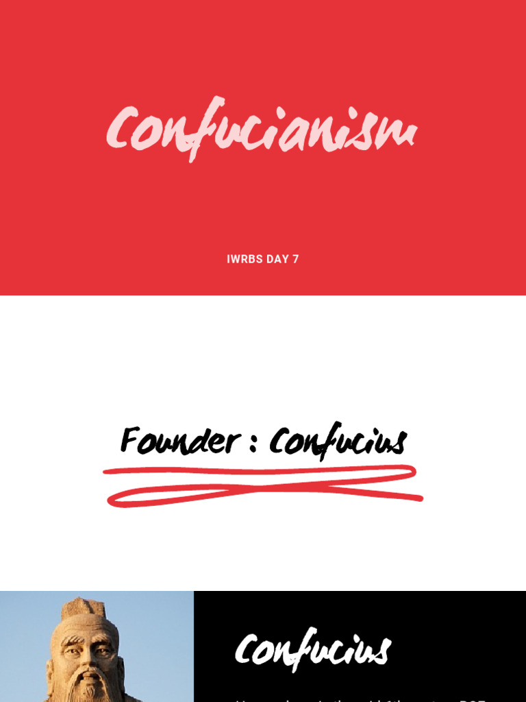 Confucianism | PDF