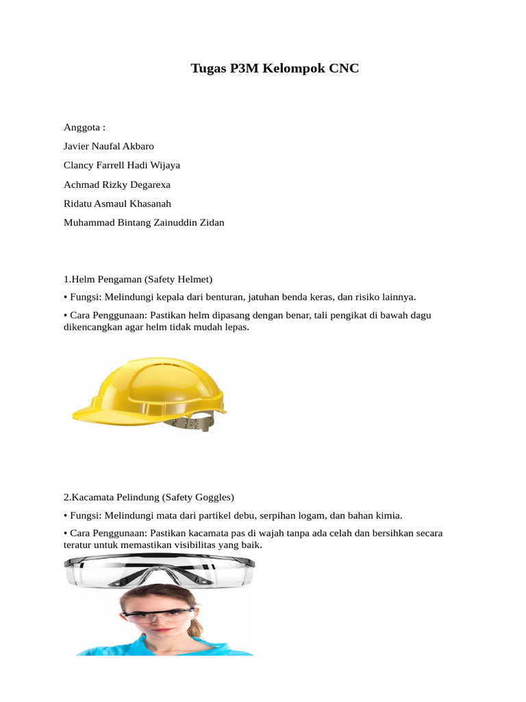 Tugas P3M Kelompok CNC | PDF
