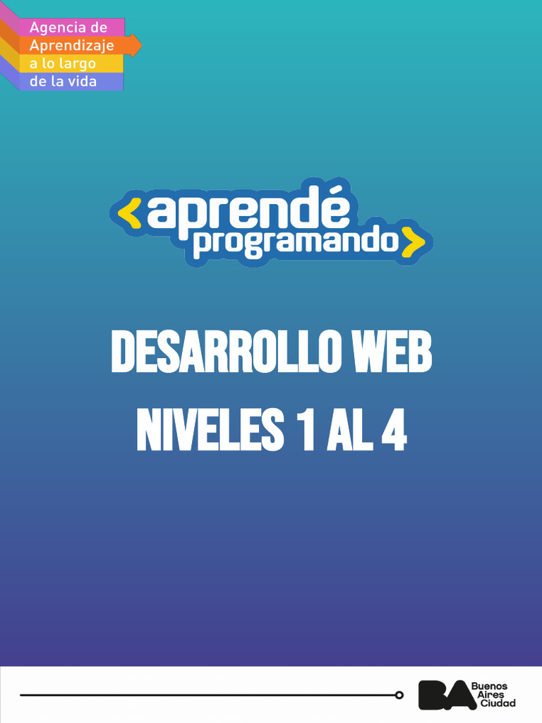 Plan de Estudio Aprende Programando | PDF